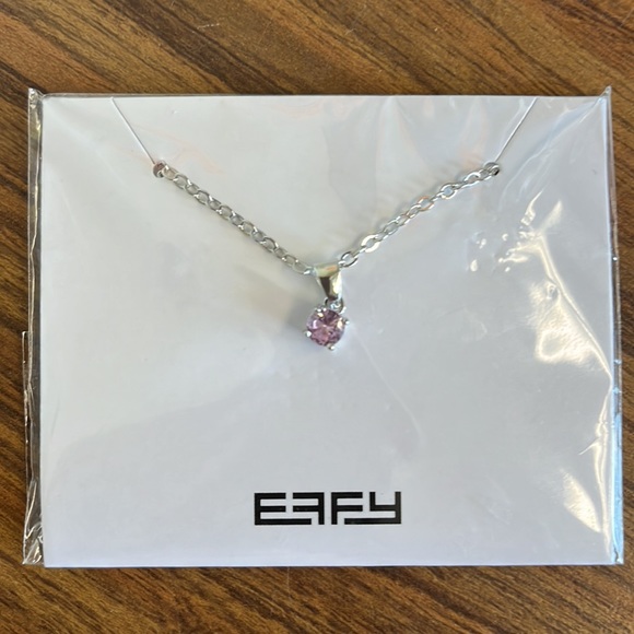 Effy | Jewelry | New Effy Pink Stone Necklace | Poshmark